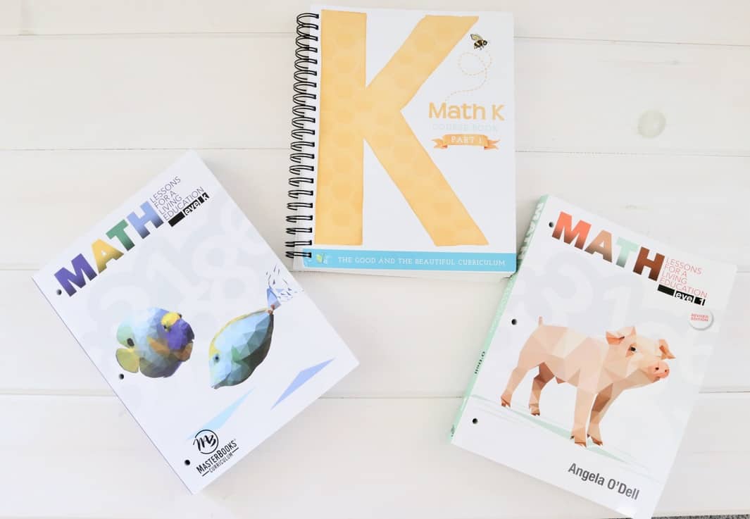 Homeschool Math Comparison - The Good and the Beautiful and Math ...