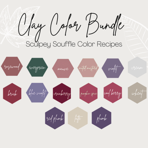 Clay Colors - How To Mix Custom Colors With Polymer Clay - Raising Nobles