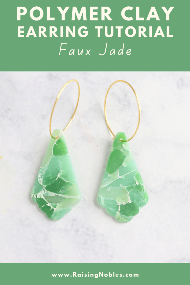 Polymer Clay Earrings Tutorial Raising Nobles