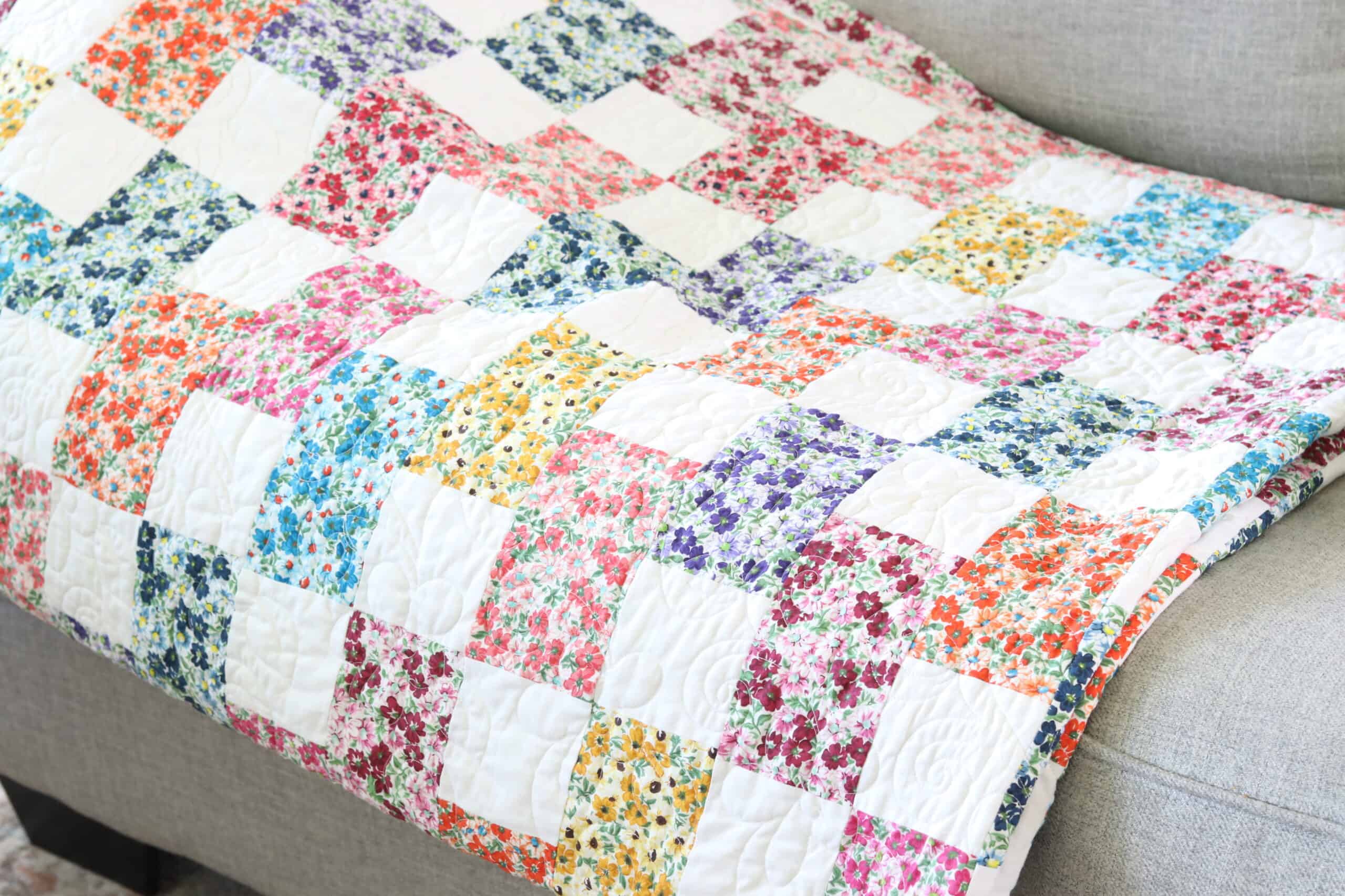 Prairie Garden Quilt Kit Tutorial - The Perfect Quilt For Beginners ...